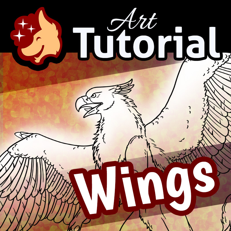 Feathered Wings: A Drawing Tutorial (Video) | Artwork | Red Nebula Studios